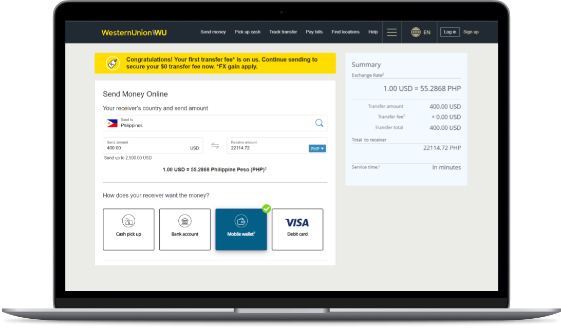 International Remittances Western Union | Maya